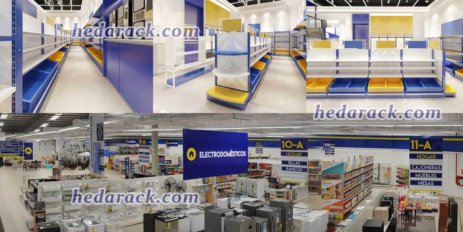 In-Store Shelving Solution-Heda Shelves