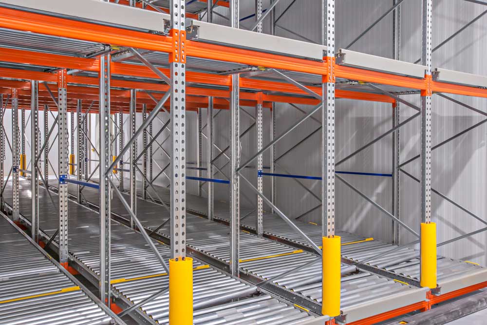 What is palletization and some of its benefits in warehouse storage?