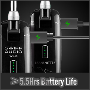 SWIFF WS-50 wireless guitar system