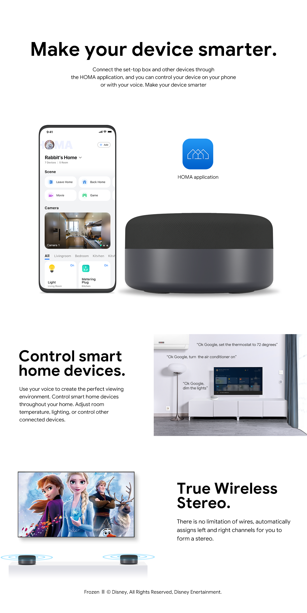 4K HDR Android TV Far-Field Smart Speaker - Certified Android TV OEM ...