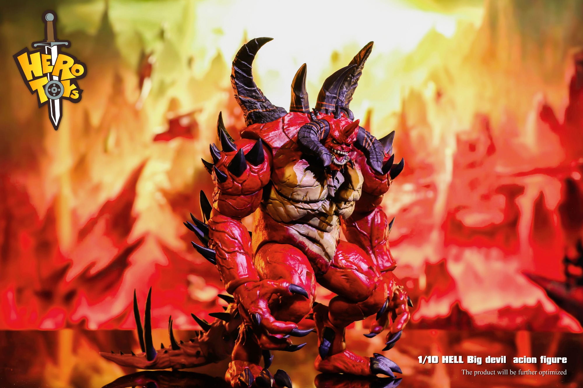 Diablo action figure 1/10 scale big devil