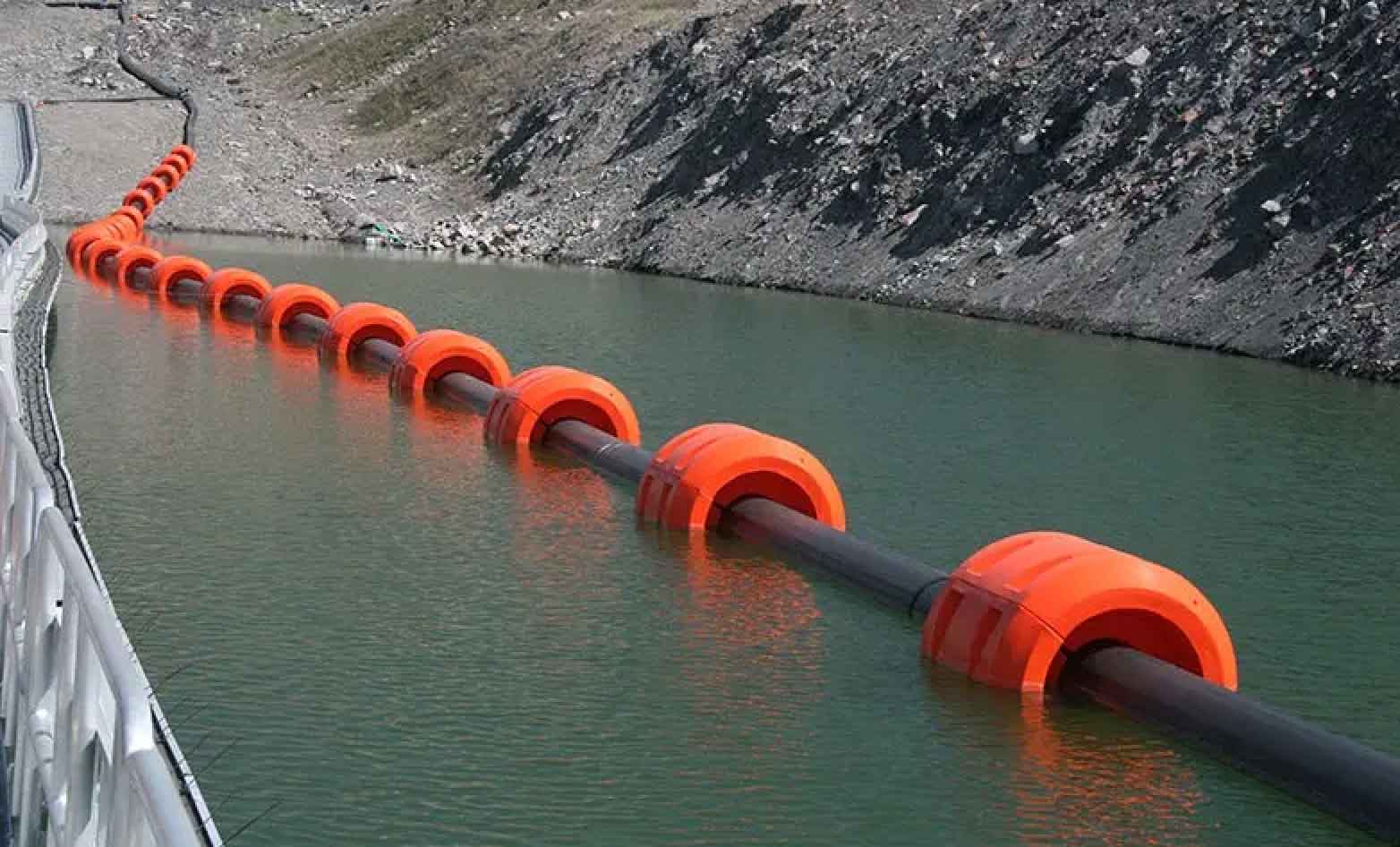 Pipe Floats For Dredging - Pipeline Floaters | Boomarine