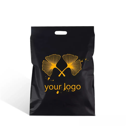 Custom Handle Poly Mailer Plastic Courier Mailing Bag With Printed