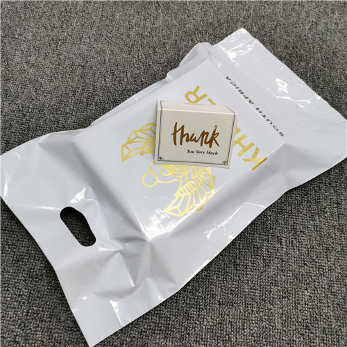 Personalized Printed Colorful Blue Mailers Mailing Reusable Plastic ...