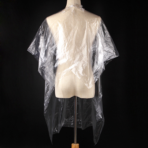 Professional Private Label Salon Hair Cut PE Disposable Plastic ...