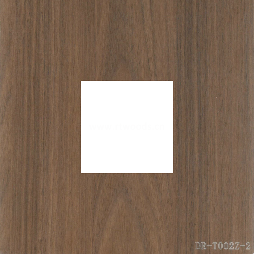 DR-T002Z-2 RT Synchronized laminated veneer paper for plywood mdf chipboard