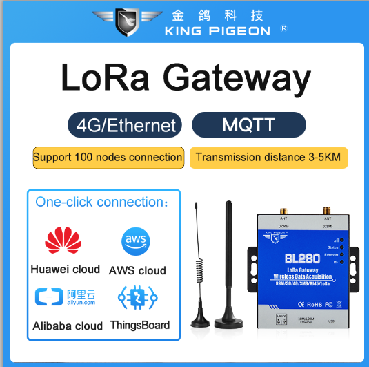 Lora Gateway, Wireless IoT, Wireless Data Acquisition System