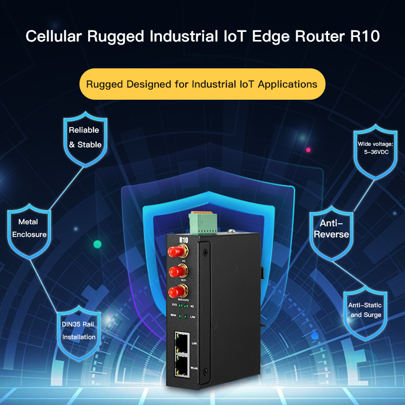 Cellular 4G Lte Industrial IoT Edge Router
