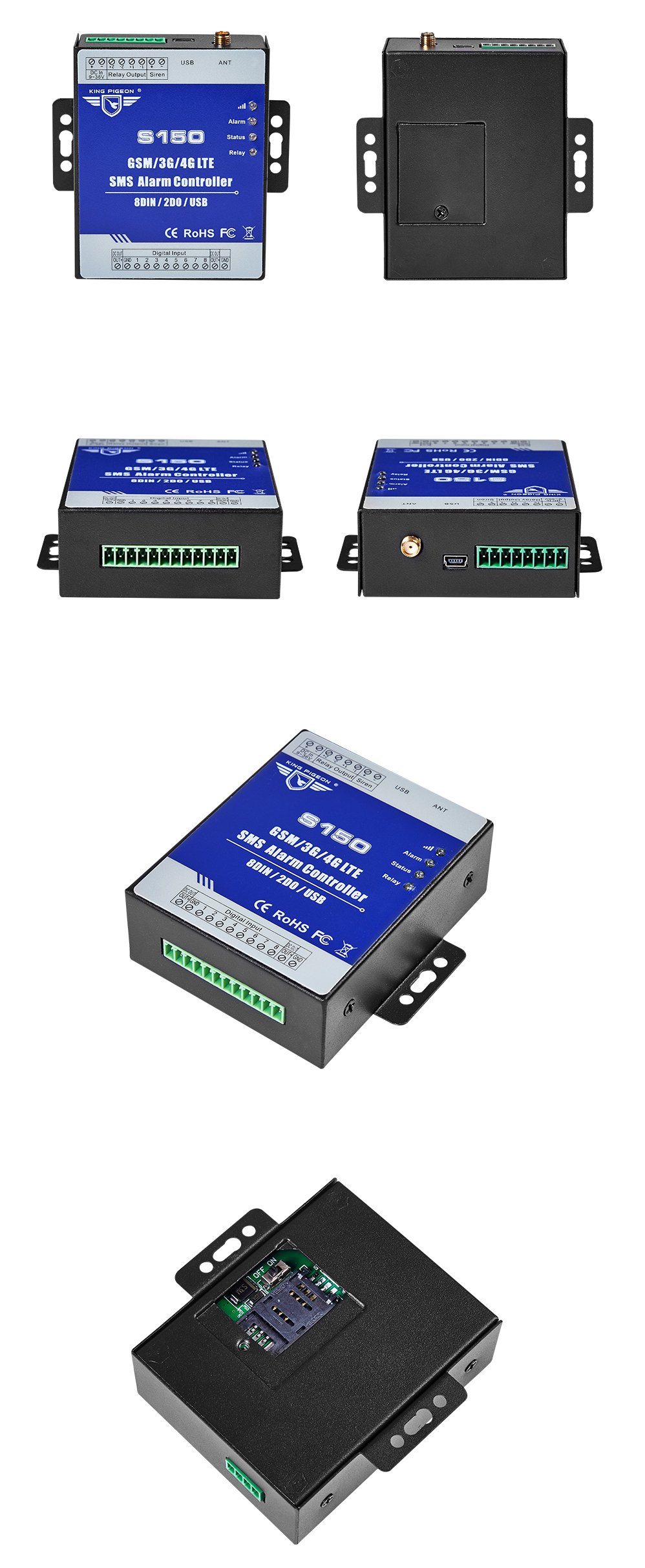 King Pigeon-SMS RTU Controller S150