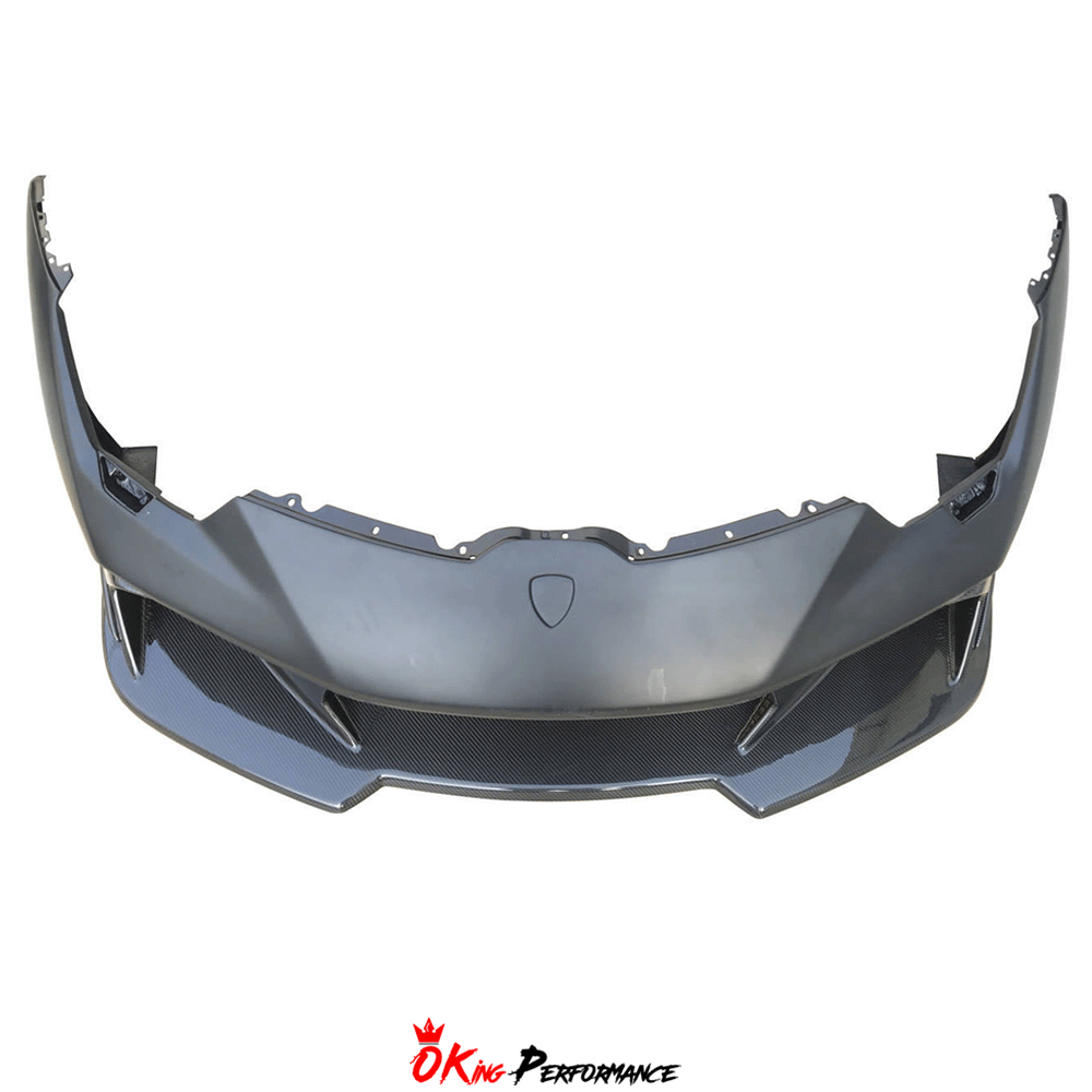 Vorsteiner Style Half Dry Carbon Fiber Front Bumper For Lamborghini ...