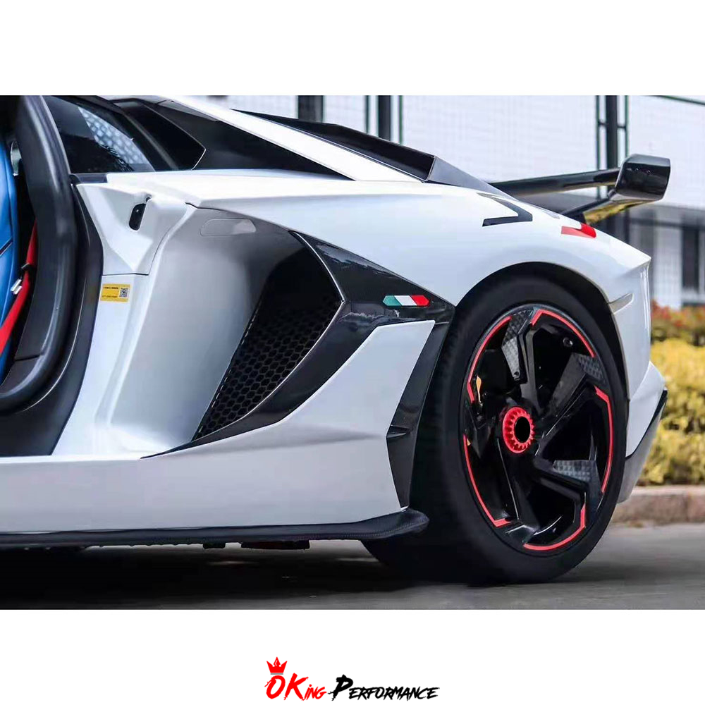 svj style forged dry carbon fiber body kit for aventador lp700 4 lp720 ...