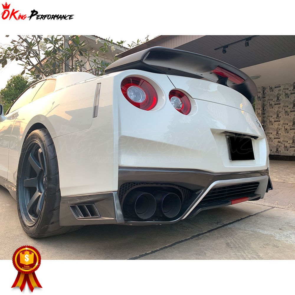 facelift 2017 ver style pp car body kit for nissan r35 gtr 2008 2016