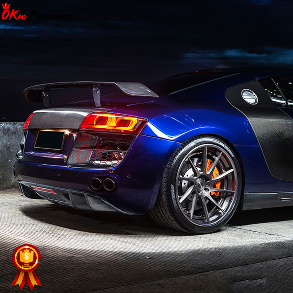 PPI Style Partial Carbon Fiber (CFRP) Body Kit For Audi R8 2007-2015