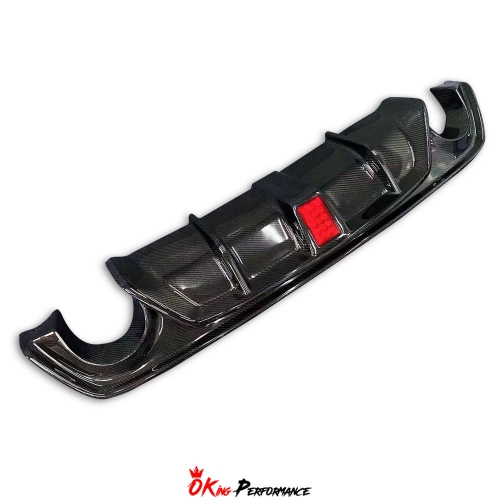 carbon fiber cfrp rear diffuser for infiniti q50 2013 2017 2018 2021