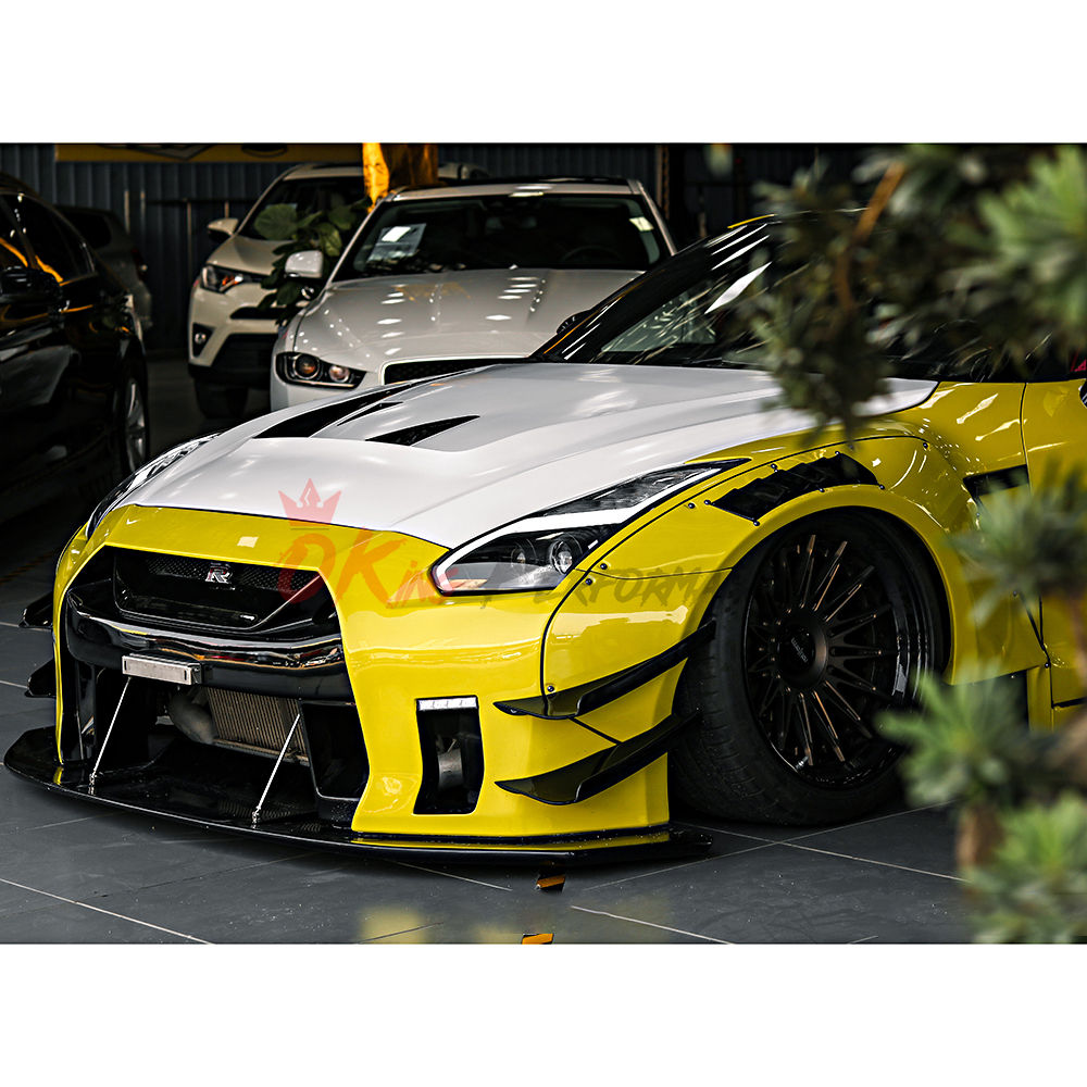 Liberty Walk Performance LB V2 Style Half Carbon Fiber (CFRP) Body Kit ...