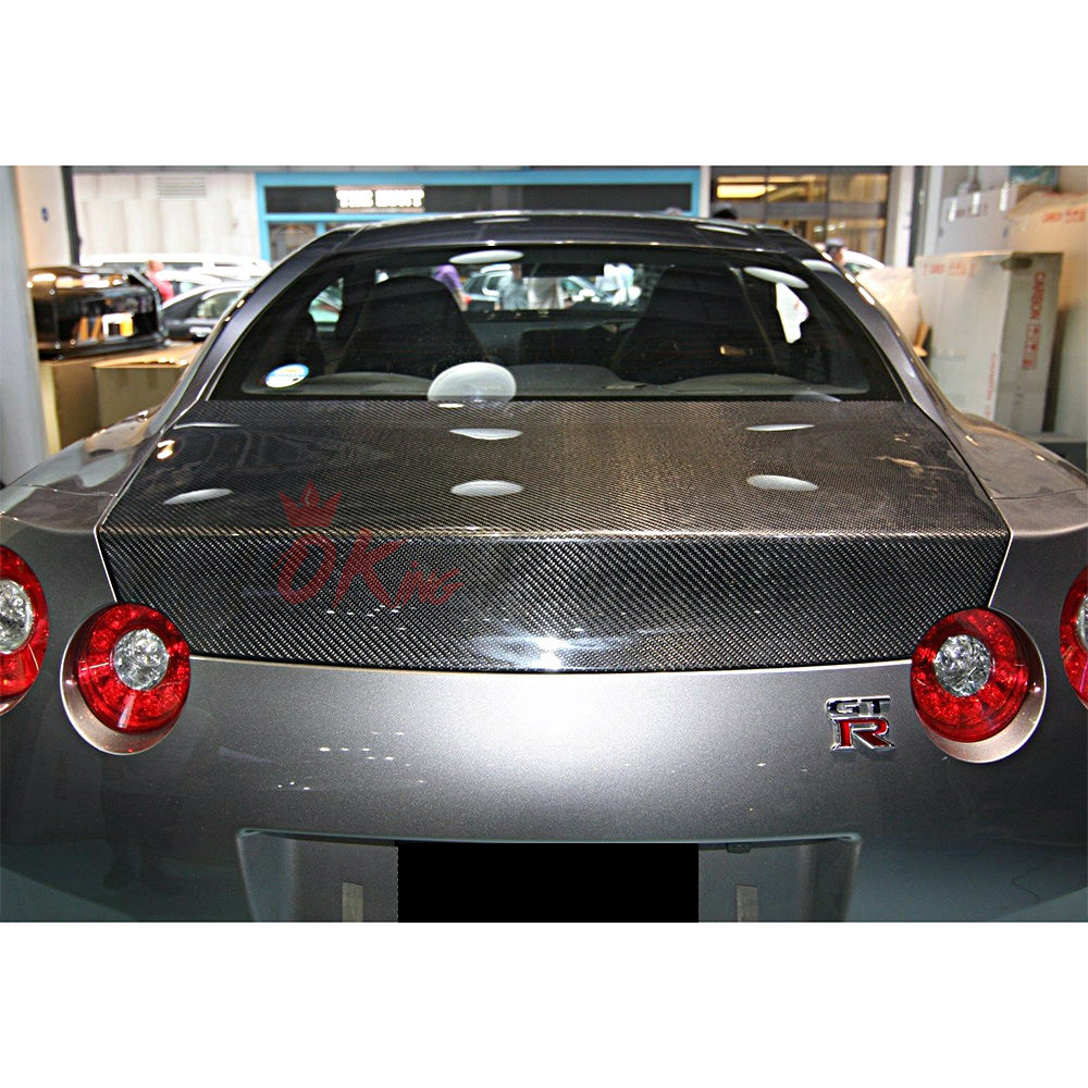 OEM Style Carbon Fiber (CFRP) Rear Trunk Boot Lid For NISSAN R35 GTR ...