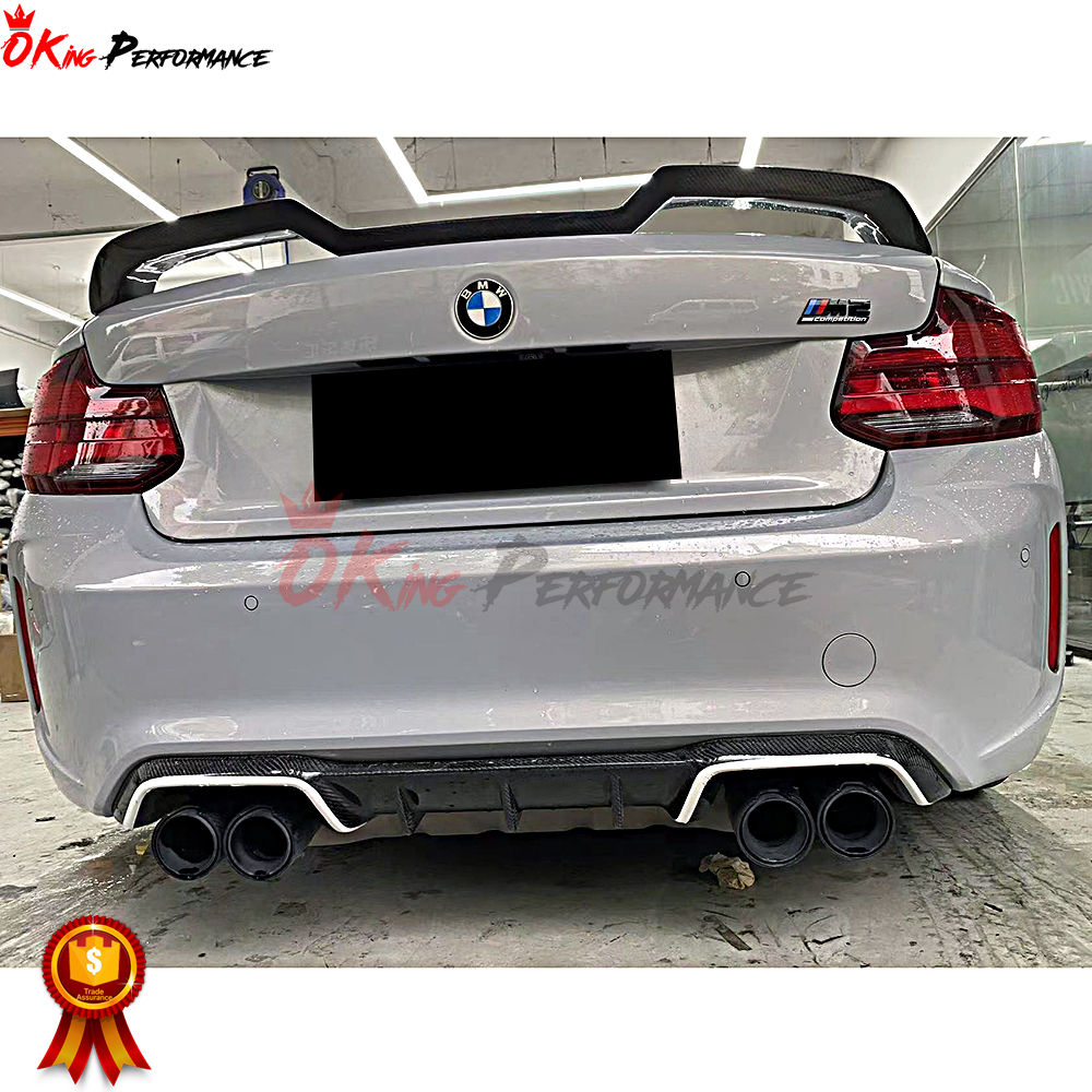 Vorsteiner Style Carbon Fiber (cfrp) Rear Spoiler For BMW F87 M2 M2C 2016-2019