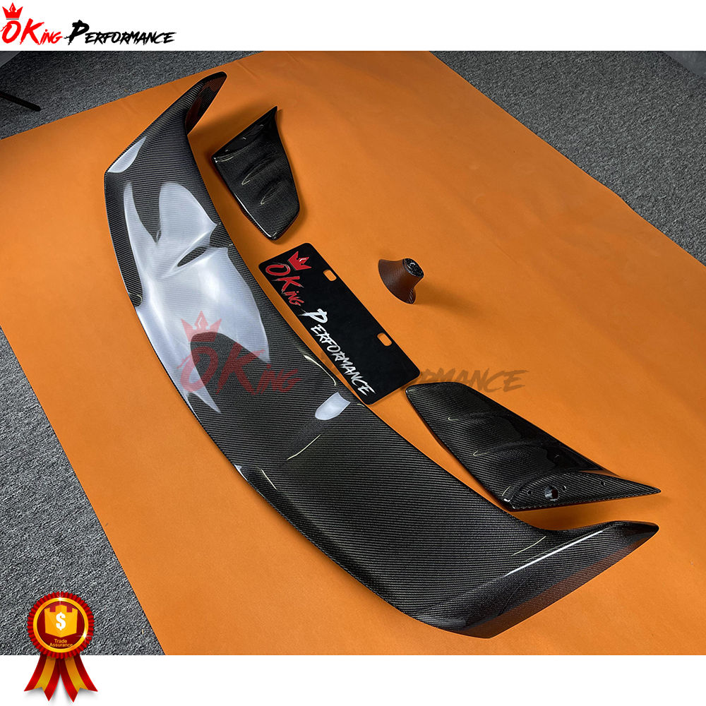 17ver varis style carbon fiber cfrp rear spoiler for nissan r35 gtr ...