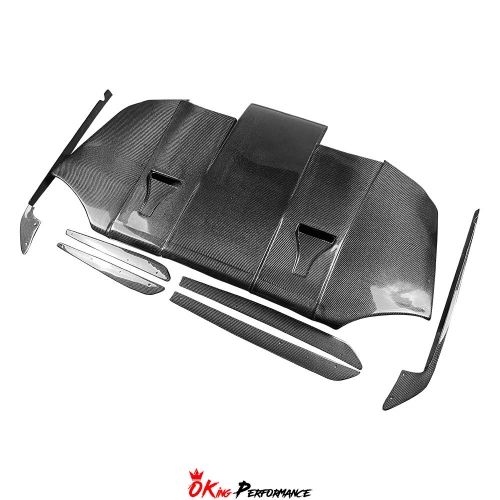 Varis Carbon Fiber Rear Diffuser For BMW 3 Serises E92 M3 2009-2013