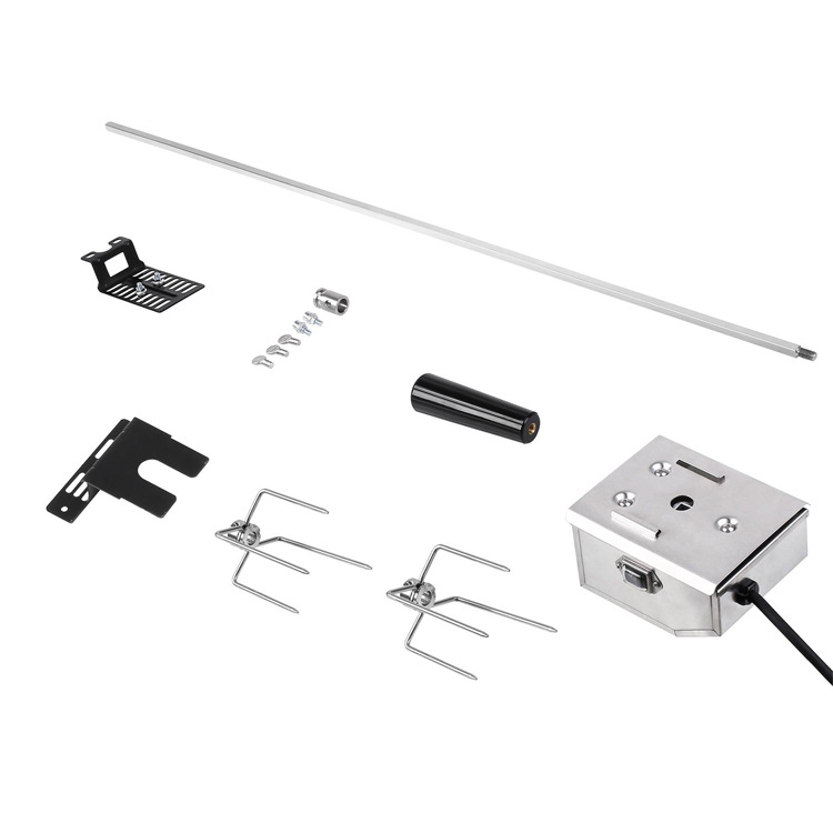 Power Motors Kit Set Skewers For All Gas Stype Grill, Round BBQ And ...