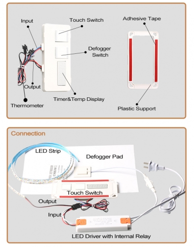 Double touch button sensor capacitive touch switch 5A touch sensor ...