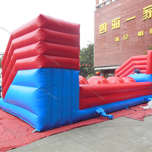 inflatable wipeout,inflatable obstacle course,total wipeout course,game ...