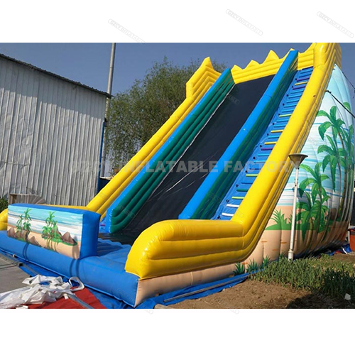 Commercial outdoor inflatable children's playground water slide family ...