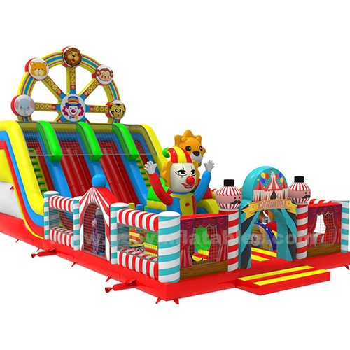 Toy Castle Inflatable Slide, Inflatable Jumping Playground Game ...