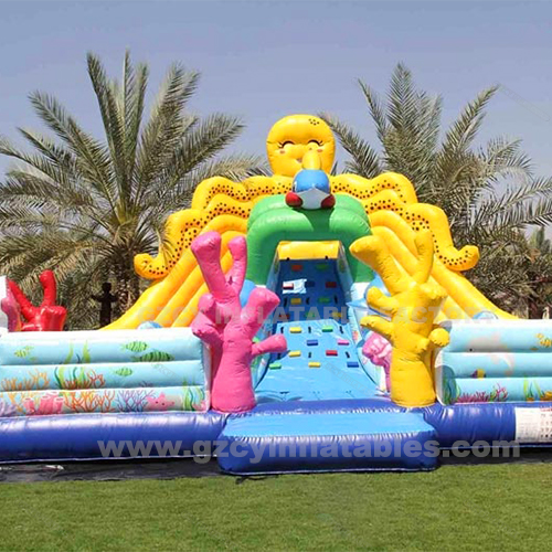 Coral Reed Park Fun City Inflatable Bouncy Castle