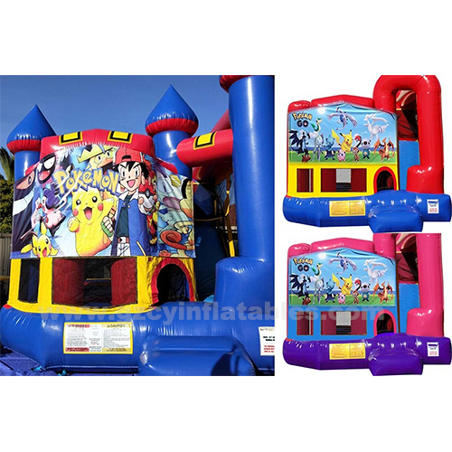 Pokemon Bouncy Sliding Combo Bouncy Castle