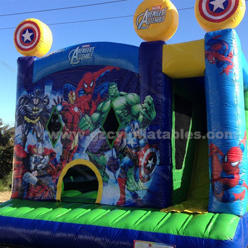Commercial Inflatable Batman Bounce House Bouncy Castle