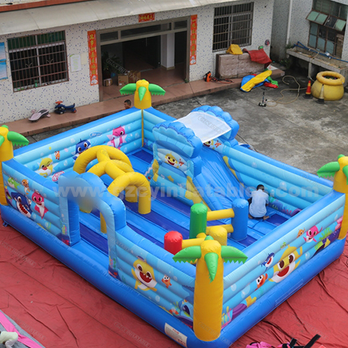 Commercial inflatable castle combination children's inflatable ...