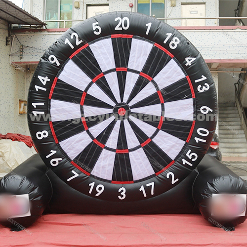 Commercial dart board game inflatable football target inflatable dart ...