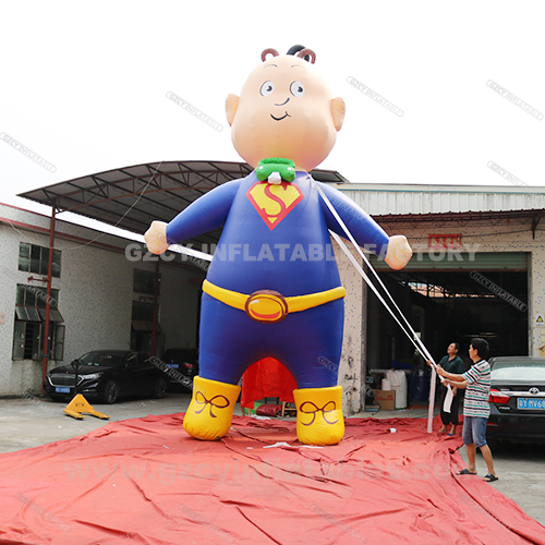 Inflatable Advertising Inflatable Cartoon Superman Figure