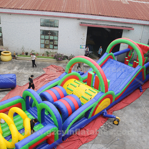 Giant Bounce House Inflatable Obstacle Course for Adults