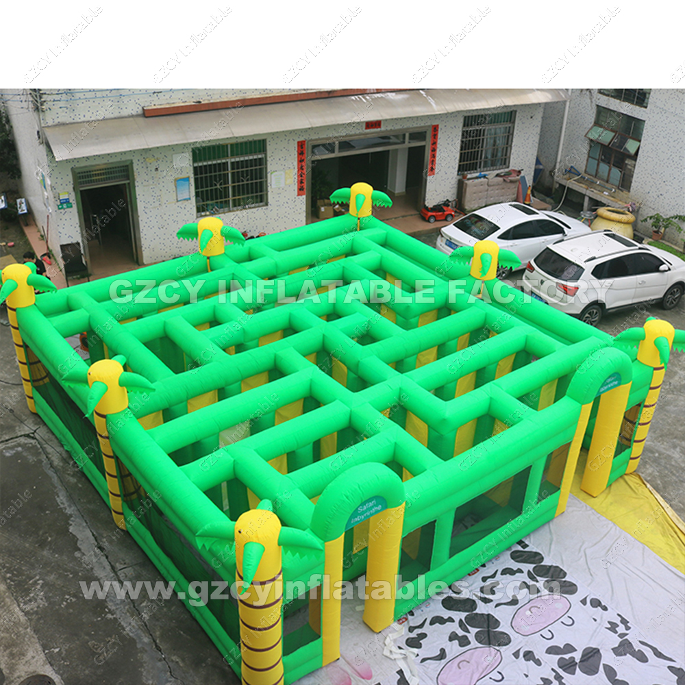 Large Inflatable Jungle Maze