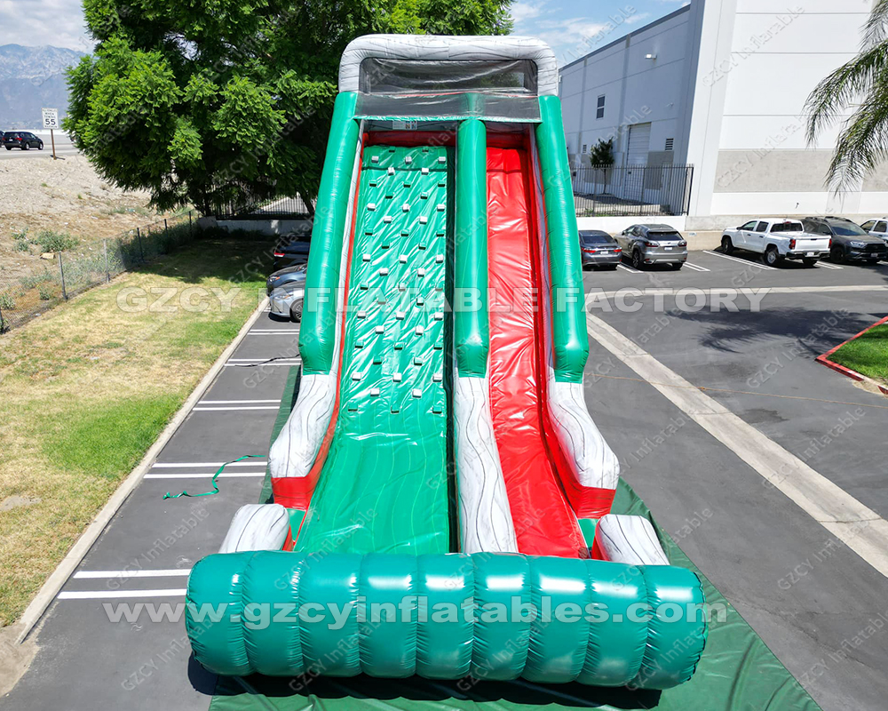 inflatable dry slide,inflatable bounce house with water slide ...