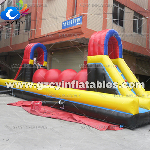 inflatable wipeout,inflatable obstacle course,total wipeout course,game ...