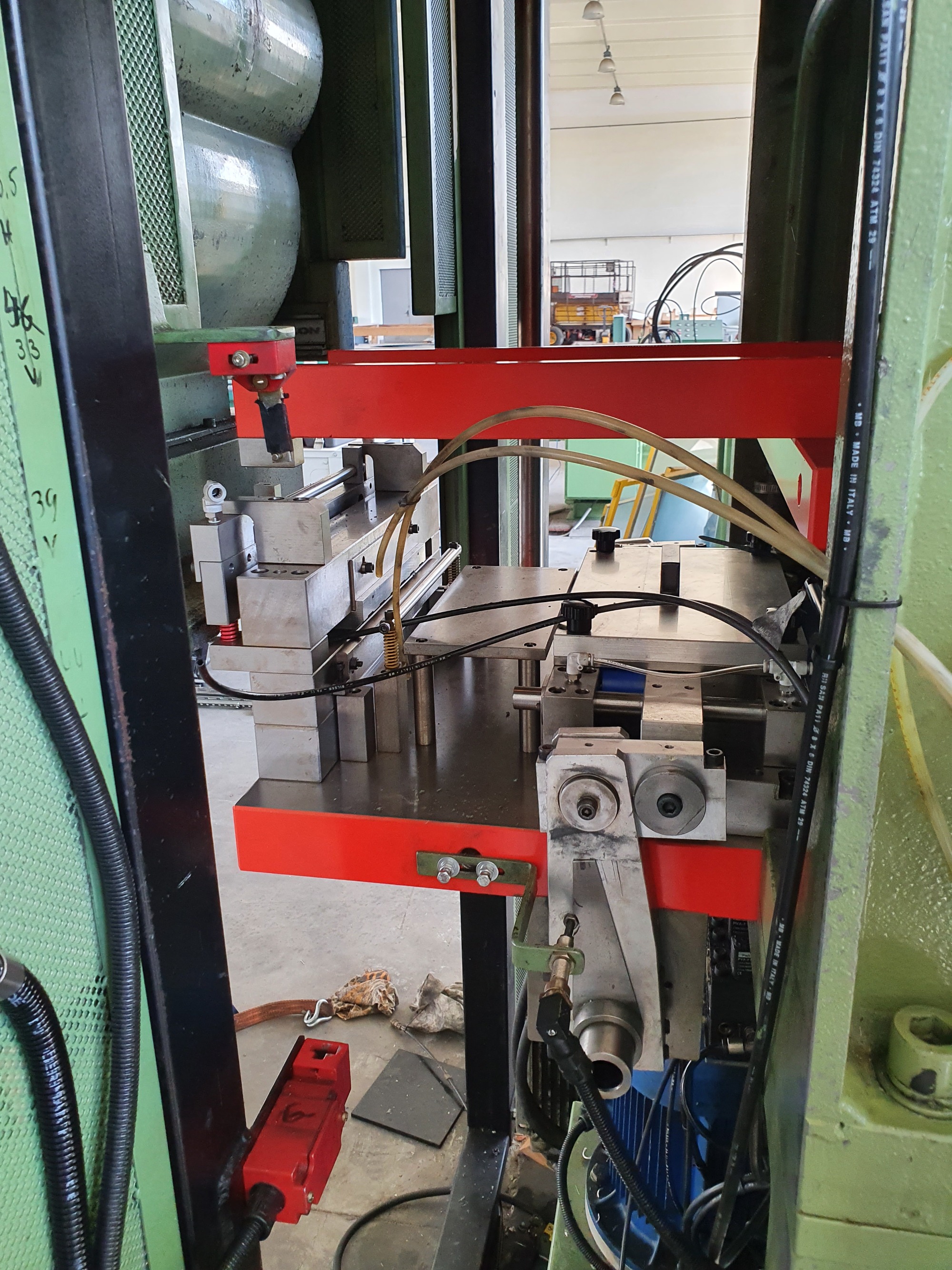 making fin die for used GBS fin press