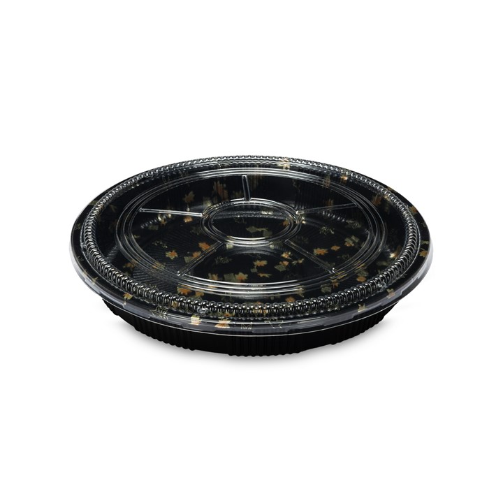 HP-63 13 Inch Round Plastic Disposable Party Tray,Party Trays