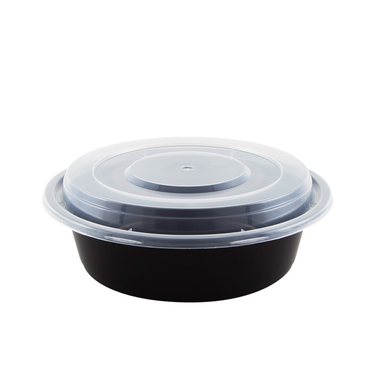 BO-32 32 Ounces PP Plastic Disposable Injection Round Bowl,Microwavable