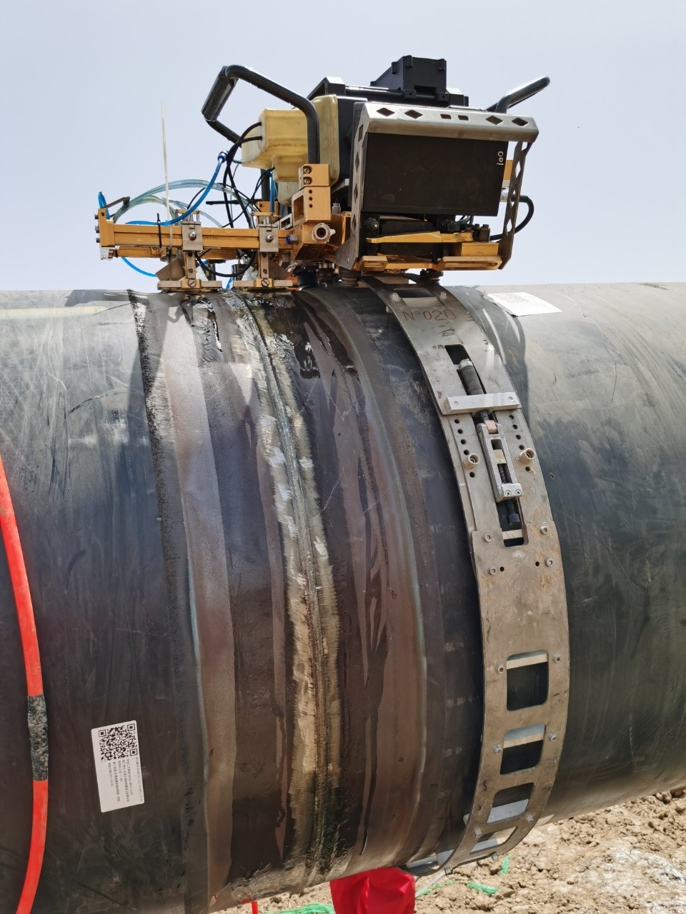 TRIASSIC_AUT_V5 conducts girth weld testing in national gas pipeline ...
