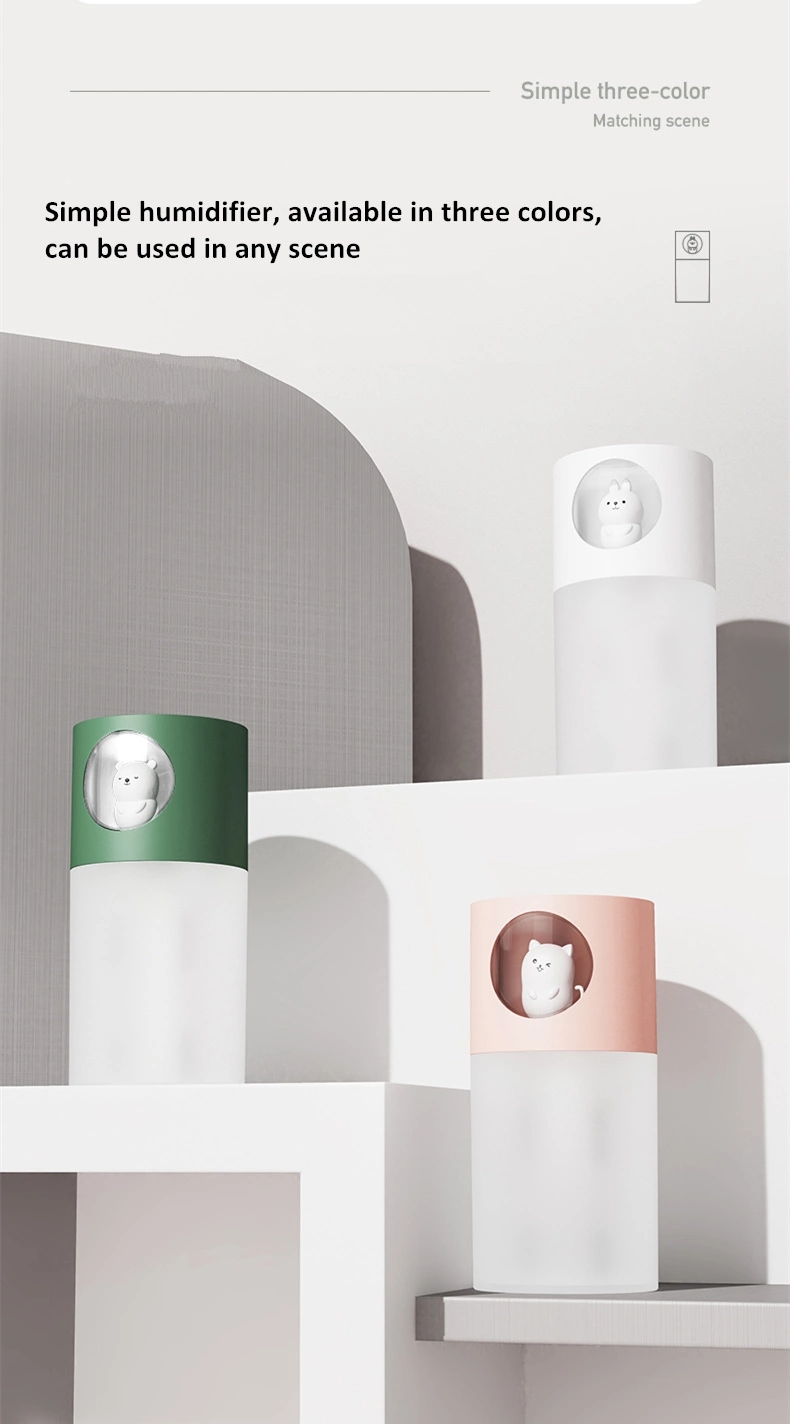 Unique Double Nozzle USB Air Humidifier Adorable Mini Ultrasonic ...