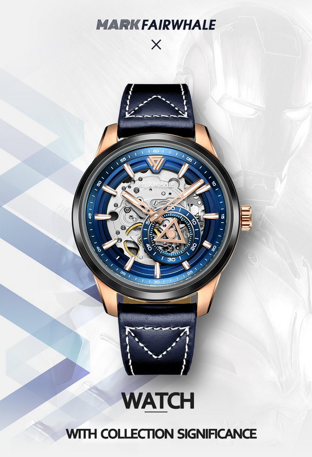 FAIRWHALE Automatic Japanese movement Waterproof Men's Watch