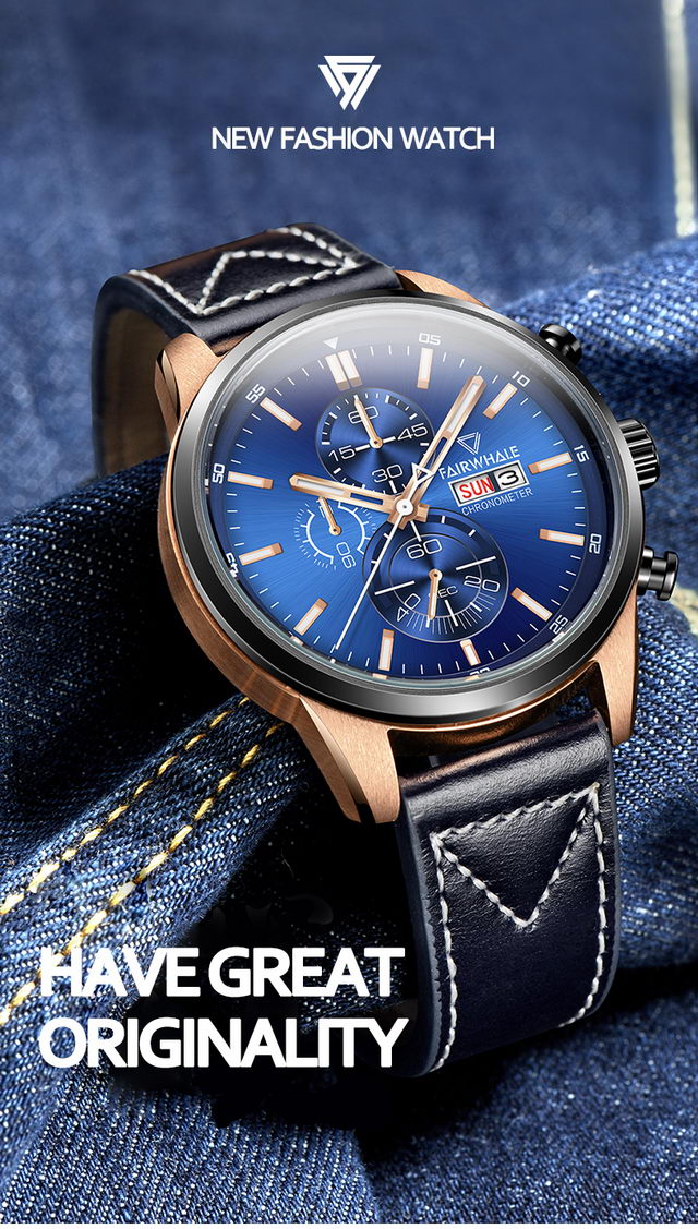 FAIRWHALE wholesale Vienna Quartz Watch