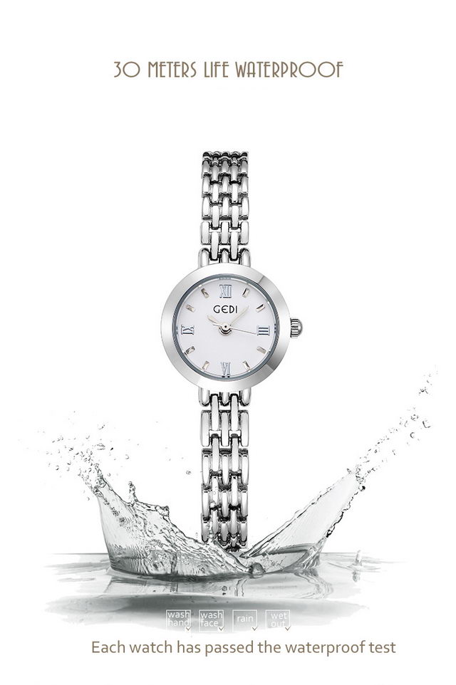 GEDI Magnet Clasp Starry Sky Dial Steel Band Versatile Fashion ...