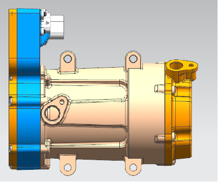 45 CC 800V High Voltage Electric Scroll Compressors