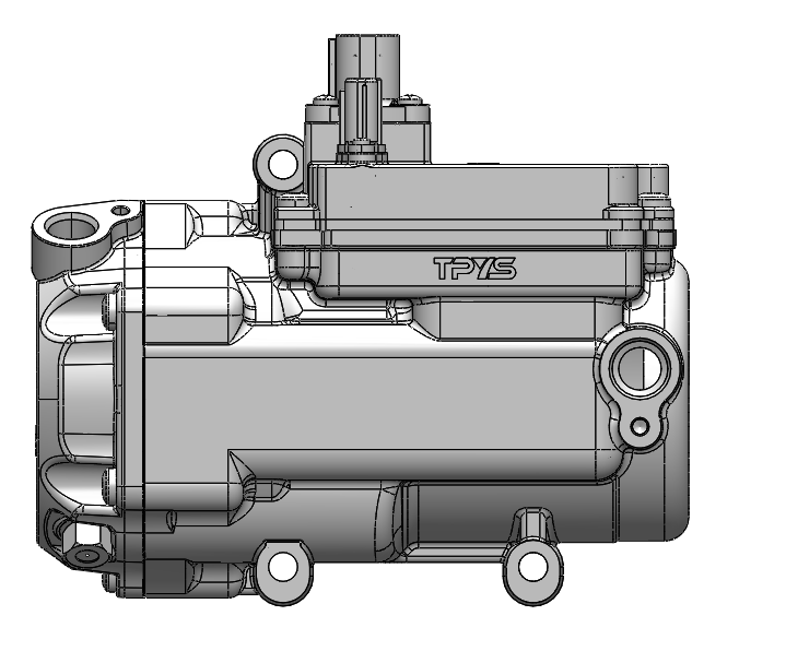 Semi hermetic horizontal scroll compressor:apply for pure electric ...