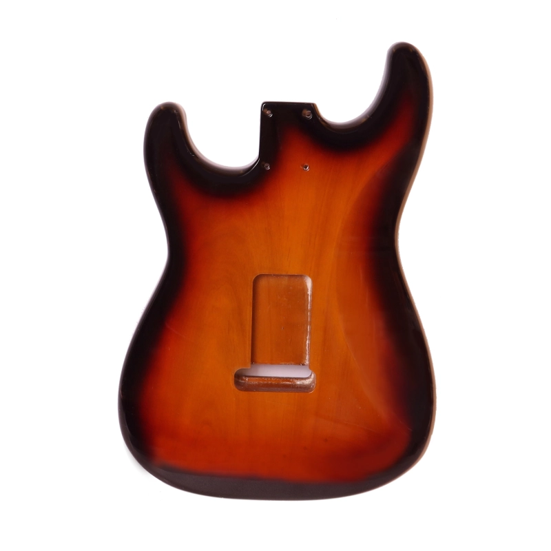 American Alder Electric Guitar Body Stratocaster SSH 3 Tune Sunburst Color