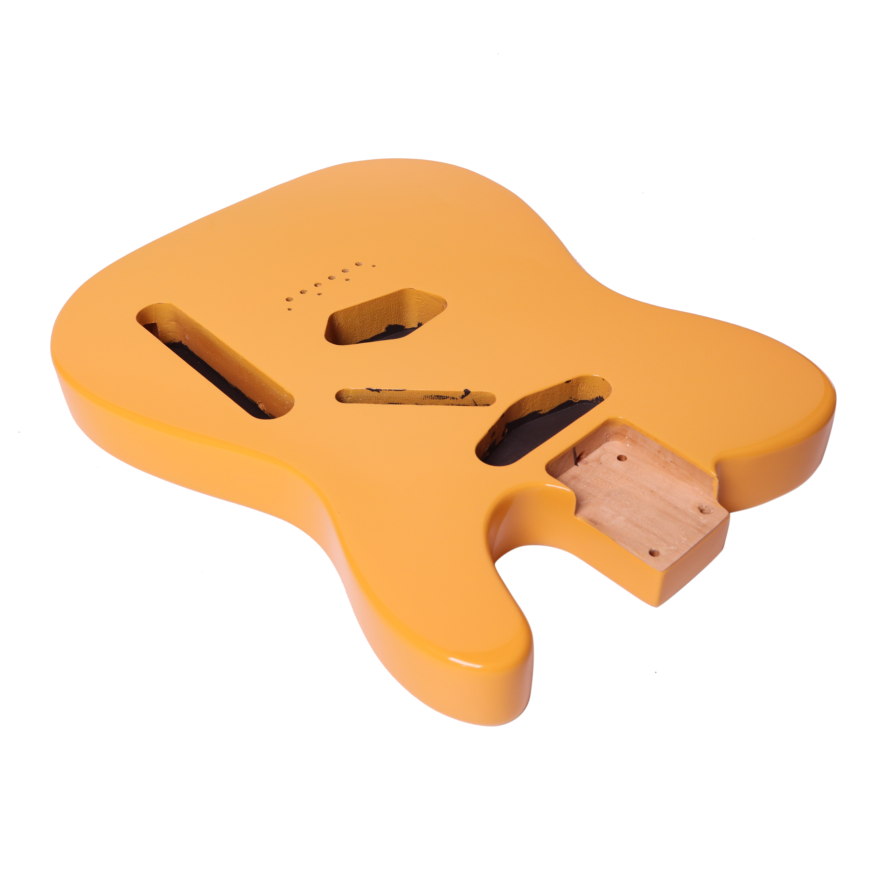 Roasted Poplar Guitar Body Telecaster SS Buttersctoch Color